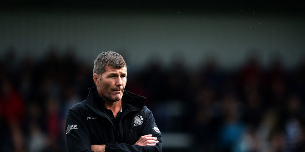 Rob Baxter plans to make Exeter Chiefs one of Europe's elite