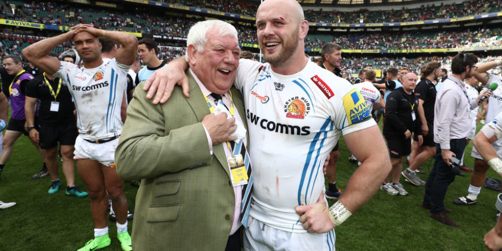 New Year honour for chairman Rowe