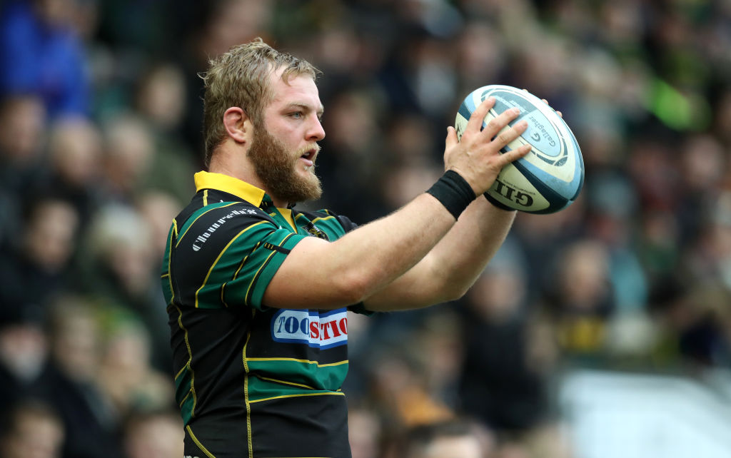 Happier times for Northampton's Haywood after ACL, MCL and PCL injury ...
