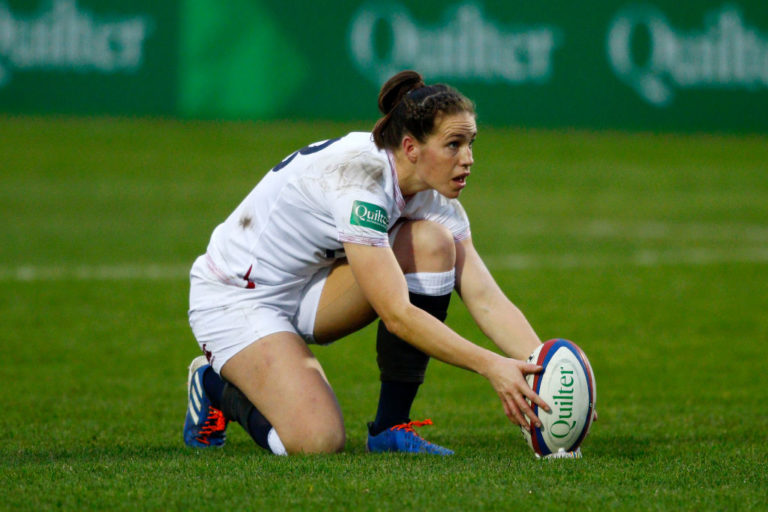 Emily Scarratt to become first England player to take part in five ...
