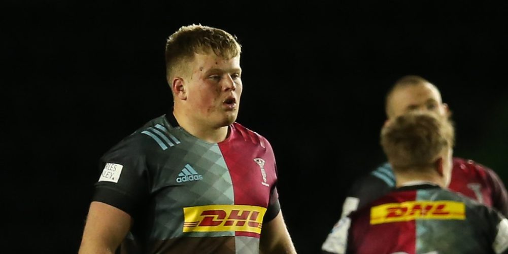 Young Guns: Harlequins tighthead prop Fin Baxter