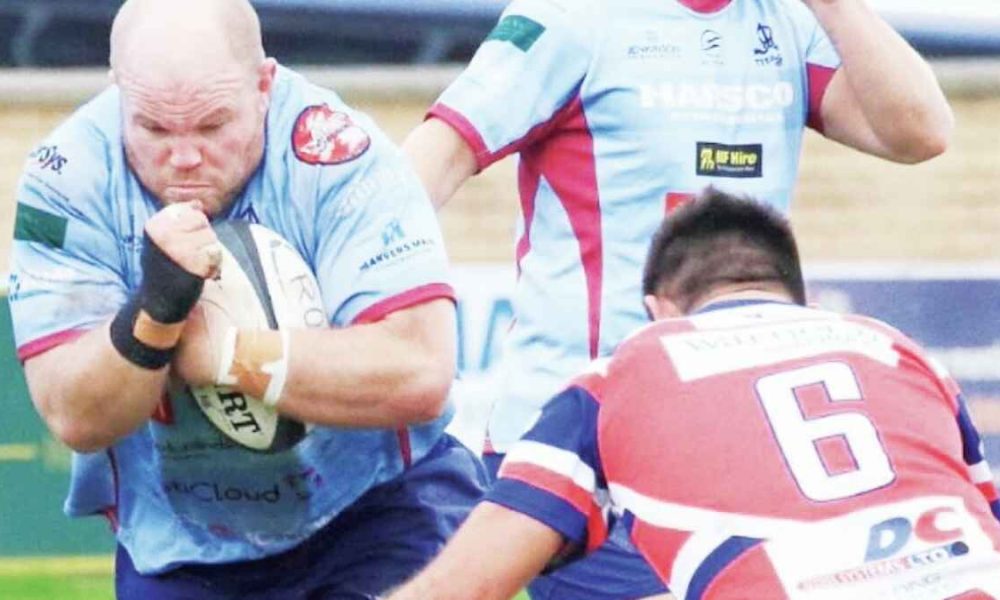 Rotherham Titans tighthead Andrew Foster has a return to Champ in sight