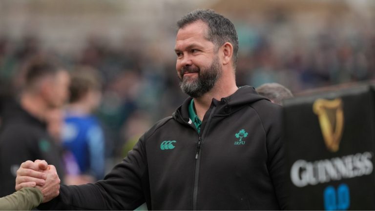 Ireland head coach Andy Farrell excited about the future after signing ...