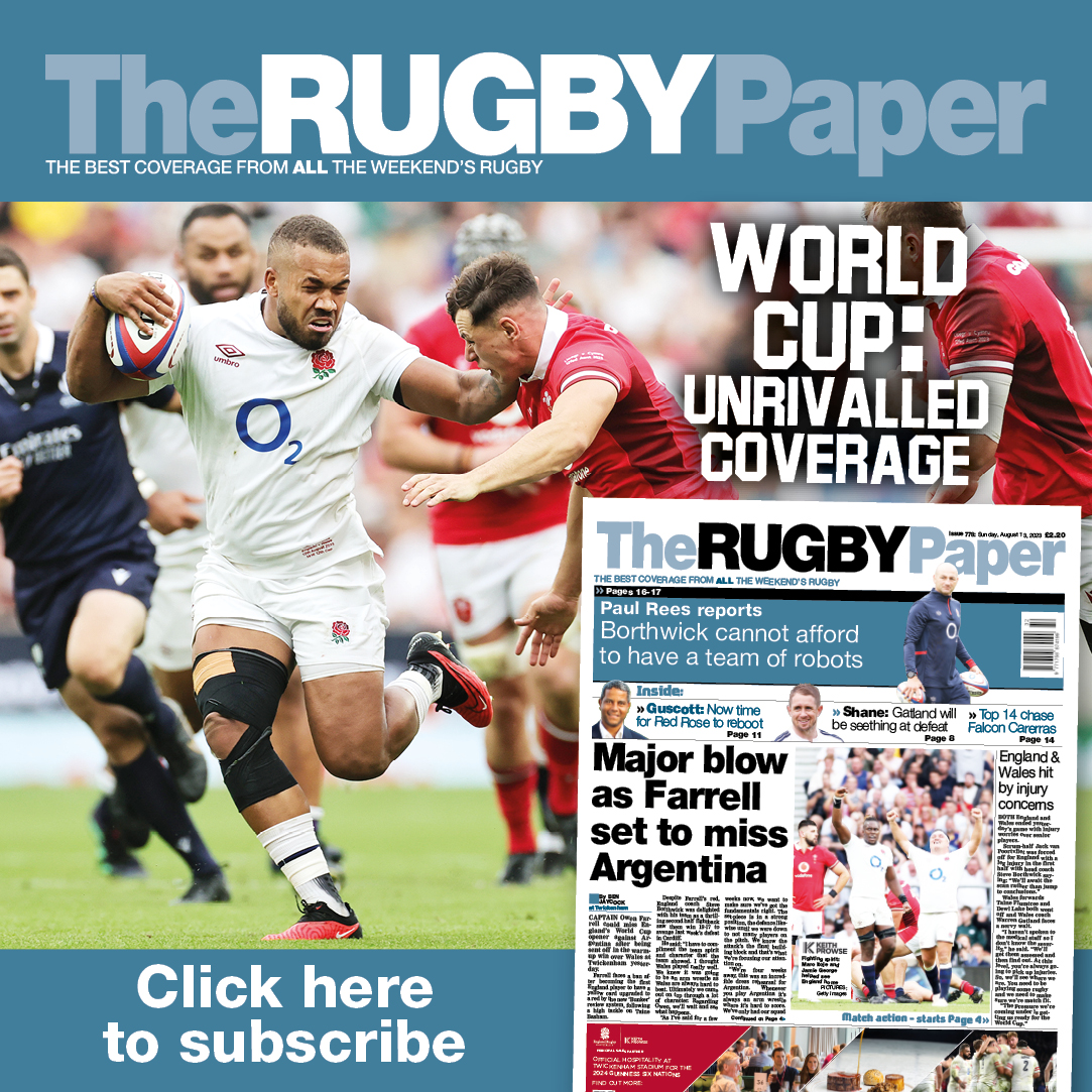 Subscriptions - The Rugby Paper