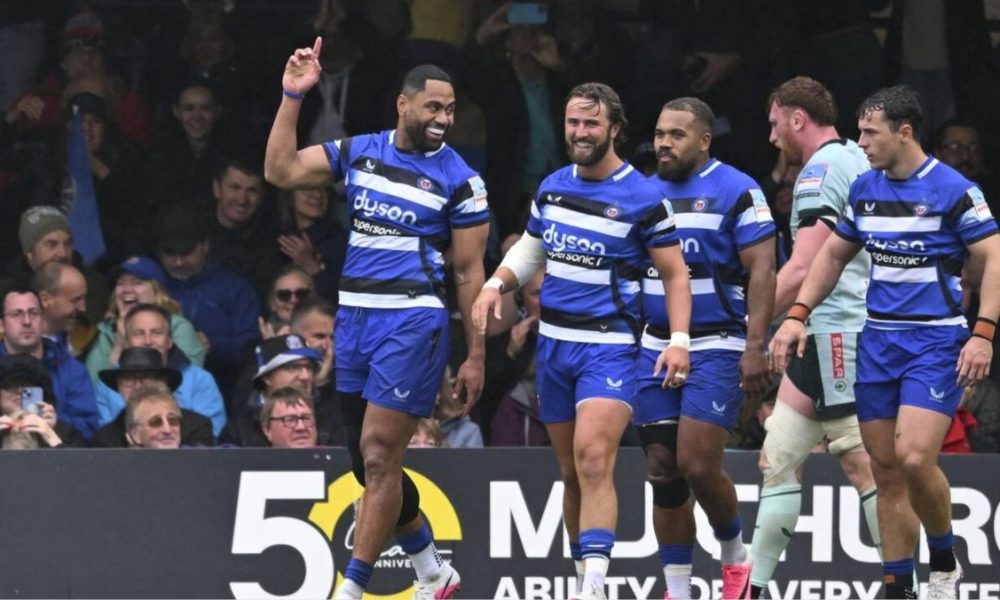 Bath 24-22 Leicester Tigers: Thomas du Toit’s hat-trick sees off Tigers