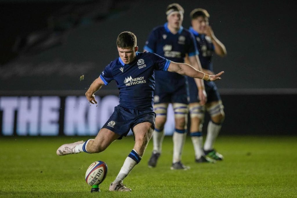 Young Guns: Glasgow Warriors fly-half Richie Simpson