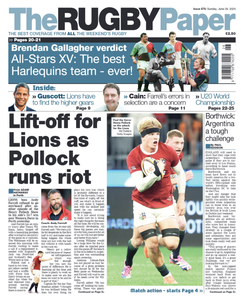 Preston Grasshoppers - The Rugby Paper