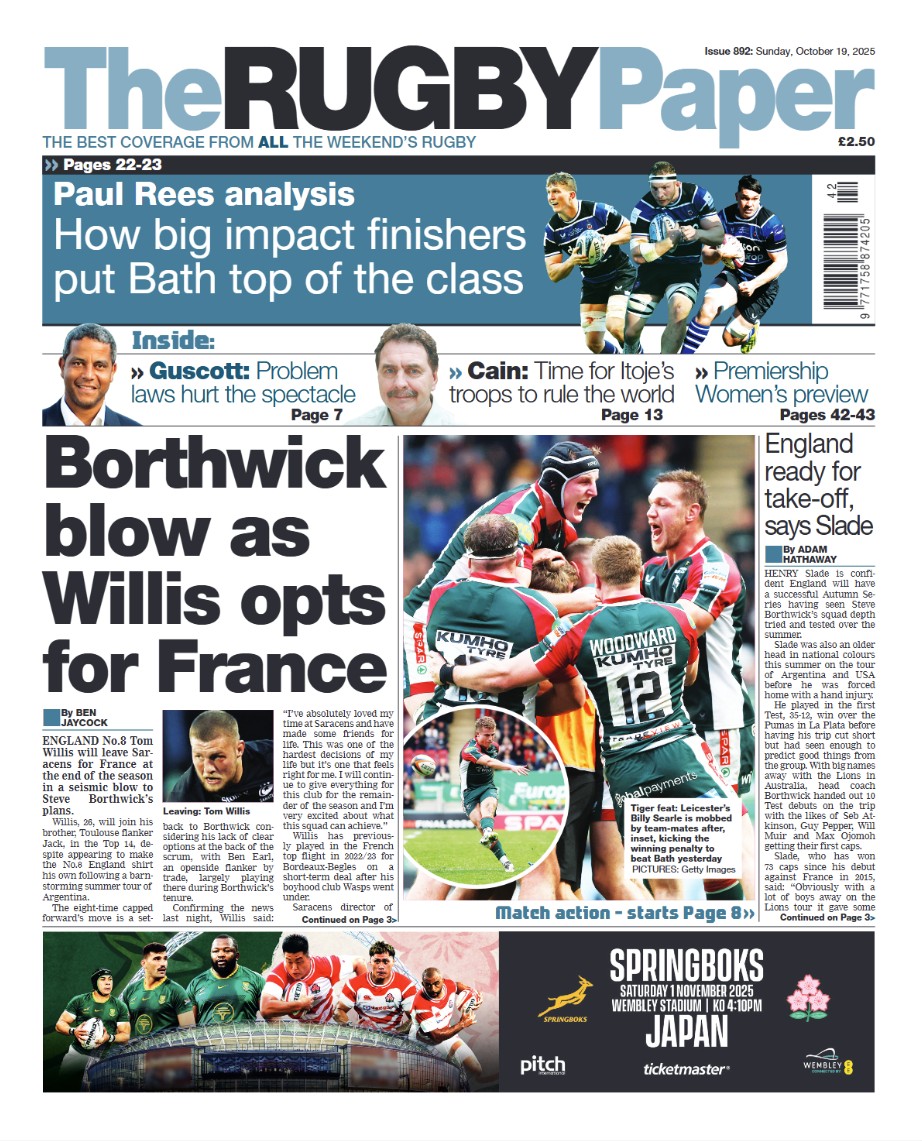 Home - The Rugby Paper