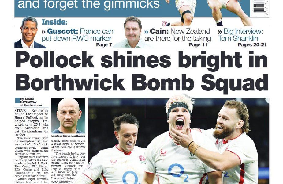 Login to continue - The Rugby Paper