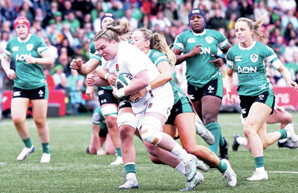 Women’s Six Nations: England take their time to turn up the heat and go ...