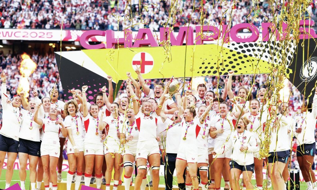 Top of the world! Record crowd celebrates England World Cup glory
