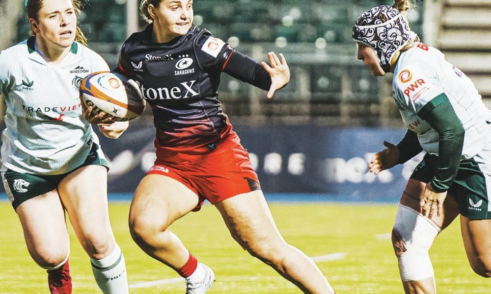 Saracens march on as Cleall hits triple