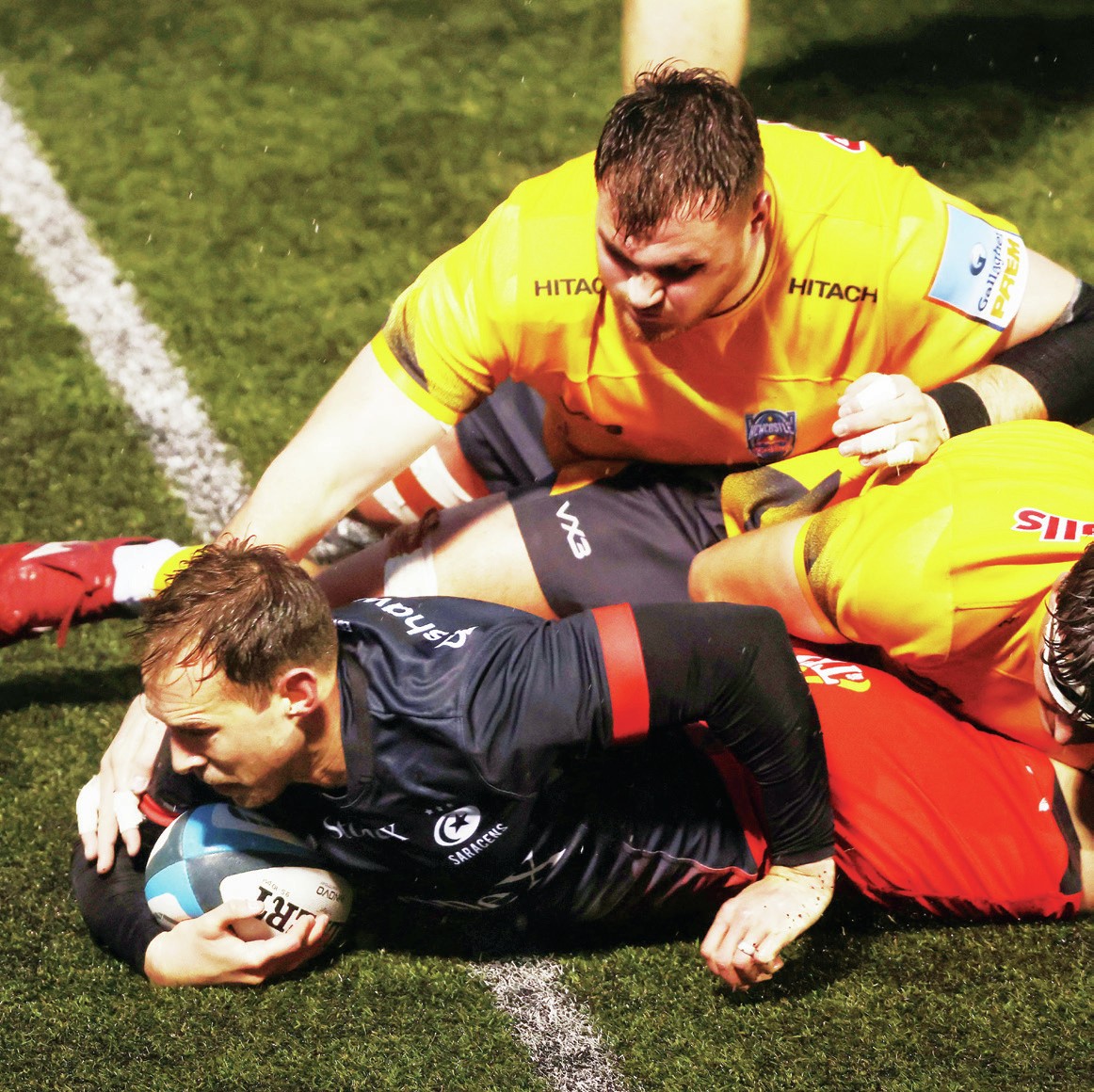 Saracens power too much for Red Bulls