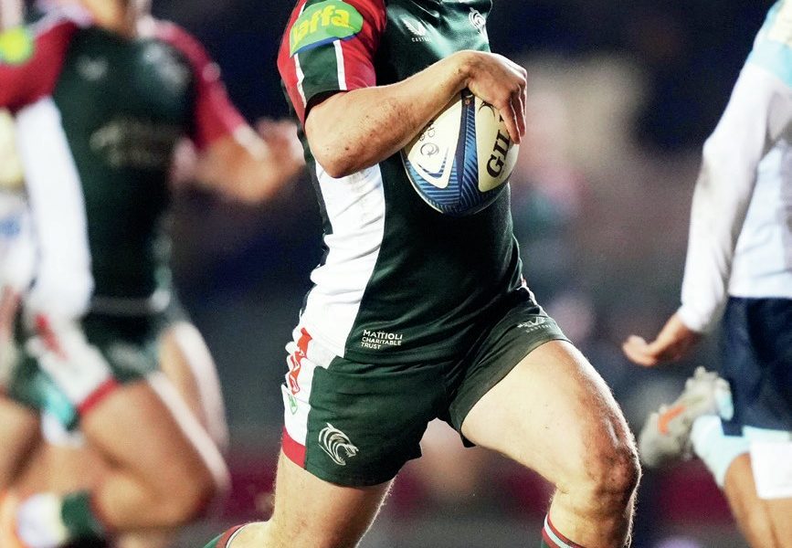 Leicester Tigers 57-14 Bayonne: Billy Searle hat-trick puts Geoff ...