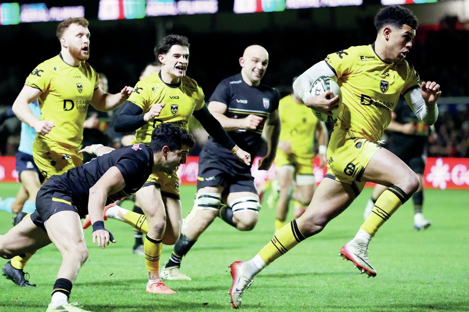 Dragons 35-12 Newcastle Red Bulls: Resurgent Welsh region take down ...